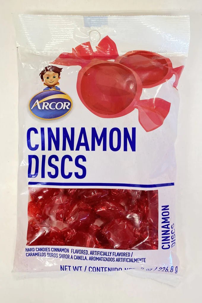 ARCOR CANDY 8OZ - CINNAMON DISCS – Kurt Supermarket